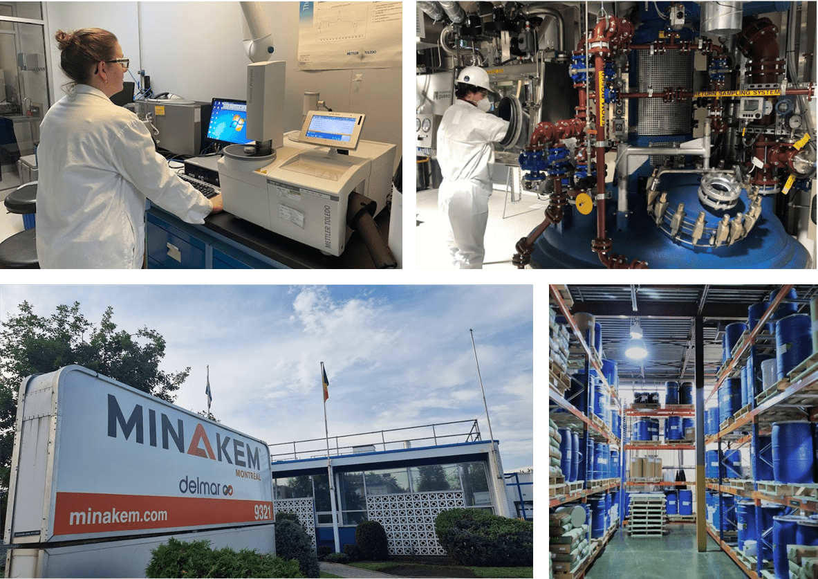 Montreal Manufacturing | Custom Synthesis & API Production - Minakem